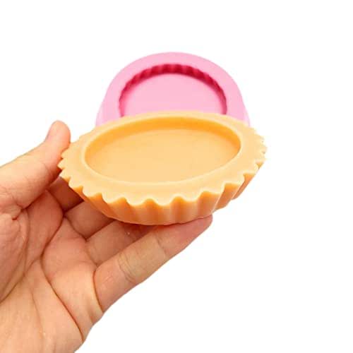 Amazon.com: Pie crust fillable tart silicone mold wax melt tart ...
