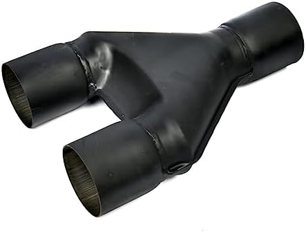 Amazon.com: Elifecenter Y Pipe Exhaust 3 inch, ID 3" Exhaust Y Pipe ...