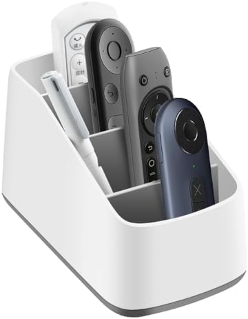 Amazon.com: DESONAUT Remote Control Holder with 4 Compartments,TV ...