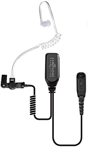 Amazon.com: Earphone Connection Radio Earpiece for Police, Hawk Lapel ...