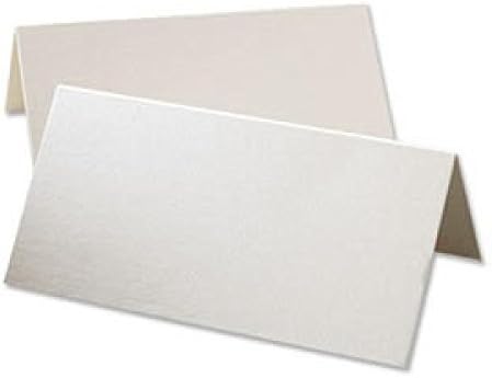 Plain Ivory Place Cards Pack of 50 (XPPC2) : Amazon.co.uk: Home & Kitchen