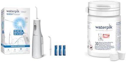 Amazon.com: Waterpik Cordless Water Flosser, Battery Operated ...