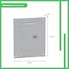 Square D - HOM1224M100PC 100 Amp 12-Space 24-Circuit Indoor Main ...