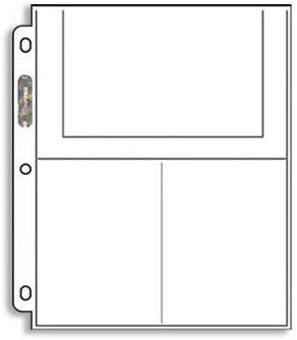 Ultra-Pro 3-Pocket Pages (4X6) - 100 Pages per box : Amazon.ca: Office ...