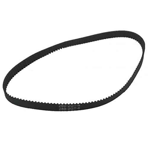 Techtonics GT2 Timing Belt 280mm Width-6mm Closed-Loop Rubber Belt for ...