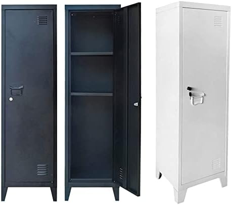Panana 2 Colors Locker Cabinet Metal Storage Office Filing Cupboard ...