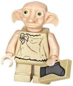 LEGO Harry Potter: Dobby Minifigure with Sock : Amazon.co.uk: Toys & Games