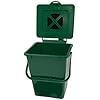 Amazon.com : Exaco ECO 2000 Kitchen Compost Pail, 2.4 Gallon, Basic ...