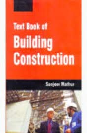 Anmol Publisher Text Book Of Building Construction: Sanjeev Mathur ...