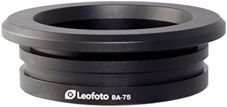 Amazon.com : Leofoto BA-75 75mm Half-Bowl Adapter, for 75mm Systematic ...