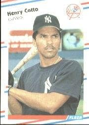 Amazon.com: 1988 Fleer Baseball Card #205 Henry Cotto : Collectibles ...
