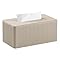 Amazon.com: MEIBOOCH Tissue Box Cover Stylish PU Leather Rectangular ...