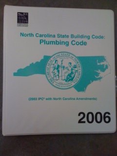 North Carolina State Building Code: Plumbing Code 2006: North Carolina ...