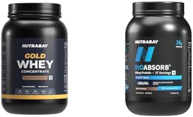 Nutrabay Gold Whey Protein Concentrate with Digestive Enzymes – 1kg ...