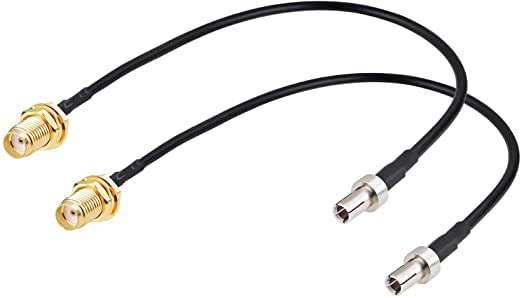 GraspaDeal RG174 SMA Female to TS9 Male Pigtail Coaxial Wire Cable ...