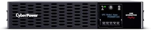 CyberPower PR3000RT2UC Smart App Sinewave UPS System, 3000VA/3000W, 9 ...