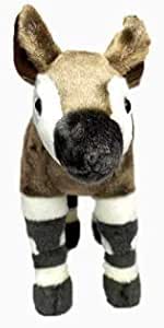 Amazon.com: TAMMYFLYFLY Okapi Plush, Stuffed Animal, Plush Toy, Gifts ...