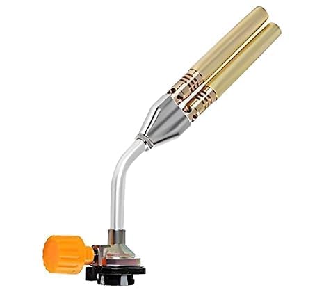 FROZMEC LPG Double Nozzle Brazing Blow Butane Heat Gun/Torch. Handy ...