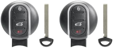 Amazon.com: 4 Button Smart Car Key Fob Replacement for Mini Cooper 2015 ...