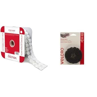 VELCRO Brand Sticky Back Dots | 500pc Bulk Pack White | Small 5/8 Inch ...