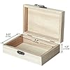 Amazon.com: 24-Pack Small Wood Box for Crafts 6"x4"x2" Unfinished ...