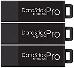 Amazon.com: Centon DataStick Pro USB 3.2 Gen 1 Flash Drive 128GB x 3 ...
