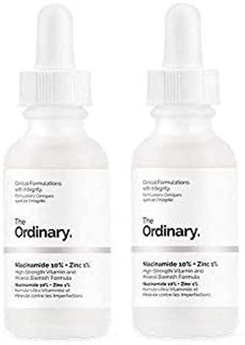 THE ORDINARY 2 Packs of The Ordinary Niacinamide 10% + Zinc 1% 30ml ...