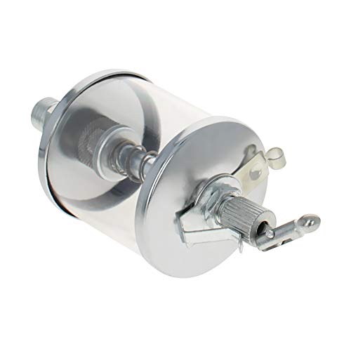 Heyiarbeit Male Thread Drip Feed Oiler Needle Valve Chromium Plating on ...