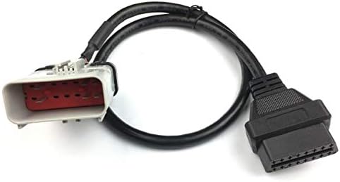 YPP RP-1226 14 Way to 16 pin OBD ii Female ELD Cable RP1226 to OBD2 ...
