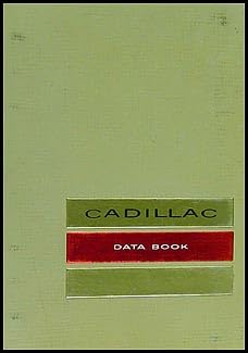 1964 Cadillac Data Book Original: Cadillac: Amazon.com: Books