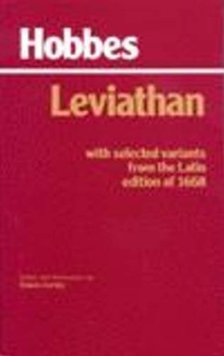 Leviathan: With selected variants from the Latin edition of 1668 ...