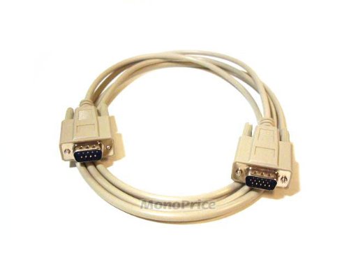 Monoprice 100599 6-Feet HD15M/DB9M Cable for NEC Monitor : Amazon.in ...