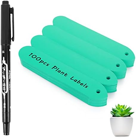 300 PCS Plastic Plant Labels for Outdoor Plants,Garden Plant Markers ...