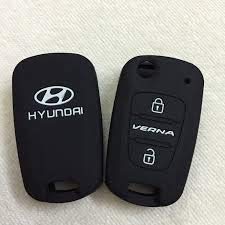 AIDEN Silicone Flip Key Cover for Verna Fluidic (Only for Flip Key ...