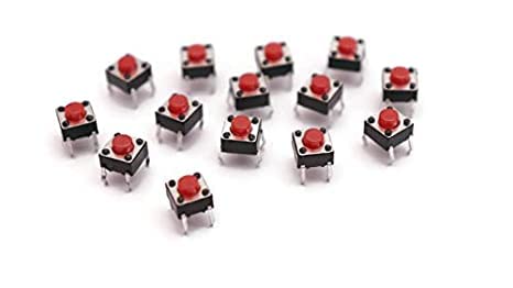 4 Pin Tactile Micro Switch 5mm (Pack of 25) : Amazon.in: Industrial ...