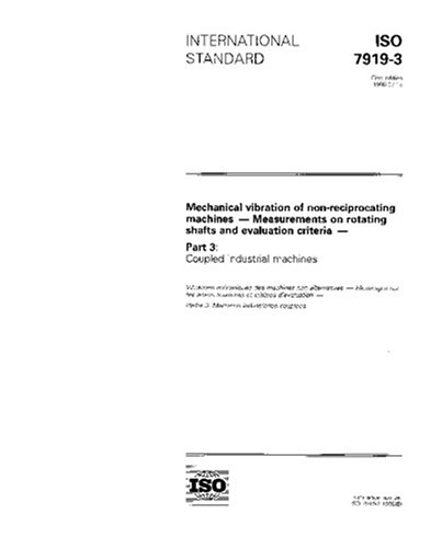 ISO 7919-3:1996, Mechanical vibration of non-reciprocating machines ...
