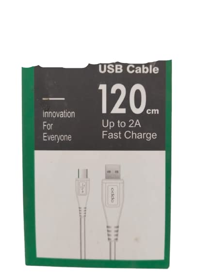 USB Cable 120cm up to 2A Fast Charge Pack of (1) : Amazon.in: Computers ...