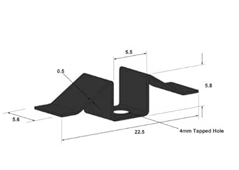 100x Transistor Heat Sink Clips, Nylon Coated. Dual TO-220 Heatsink ...