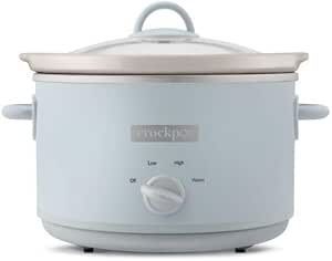 Amazon.com: CrockPot 4.5qt Manual Slow Cooker - Light Blue: Home & Kitchen