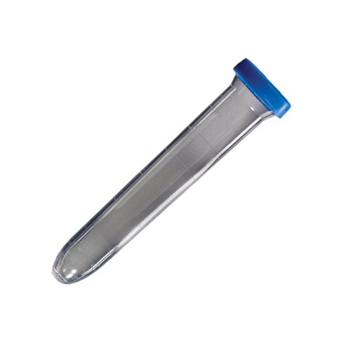 Samco Scientific 12-003S Polypropylene Sterile Test Tube, with Blue ...