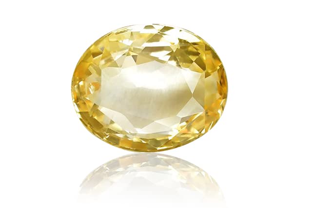 Alaska Gems Gallery Srilankan Pukhraj Stone Original Certified 5 Ratti ...