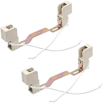 Surf Turtle R7S Ceramic Lamp Base Socket, 2PCS 118mm Bulb Socket for T3 ...