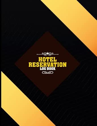 Hotel Reservation Log Book: Guest Management Book: joy, Colorful km ...