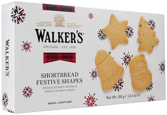 Amazon.com: Walkers Shortbread Festive Shapes (12.3 Ounce Box ...