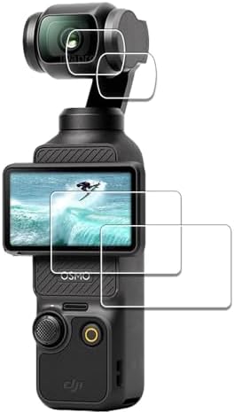 Amazon.com: iDaPro 2PCS DJI Osmo Pocket 3 Screen Protector + 2PCS Osmo ...