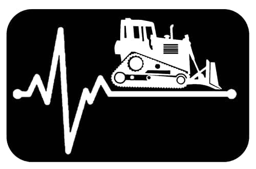 Amazon.com: Bulldozer Lifeline sticker OS 198 vinyl 6" Decal dozer ...