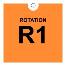 Premier Factory Safety Rotation Tag: Square: Amazon.com: Industrial ...