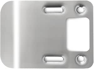 XinSheng 316 Stainless Steel Extended Lip Strike Plate (2 Pack) - 3"x2 ...
