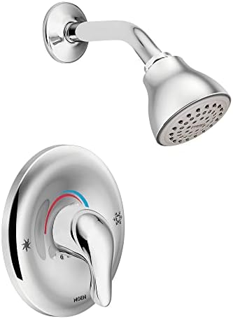 Moen Chateau Chrome Single Handle Posi-Temp Eco-Performance Shower ...