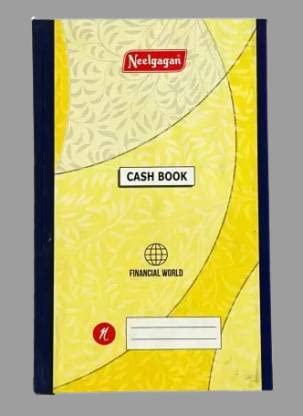 NEELGAGAN No.1 Cash Bank Column Register Ordinary Binding, Register ...